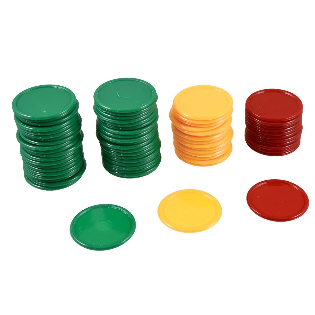 SZ-LGFM-Red-Yellow-Green-Round-Shaped-Mini-Poker-Chips-Lucky-Game-Props ...