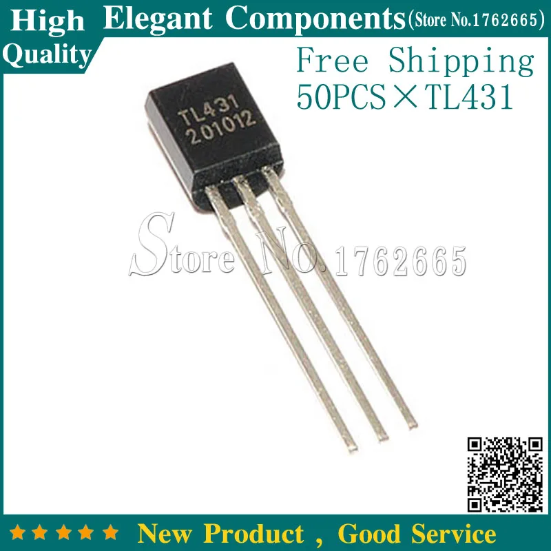 50PCS TL431 TL431A TO92 431 TL431ACLP TO 92 Triode Transistor Free ...
