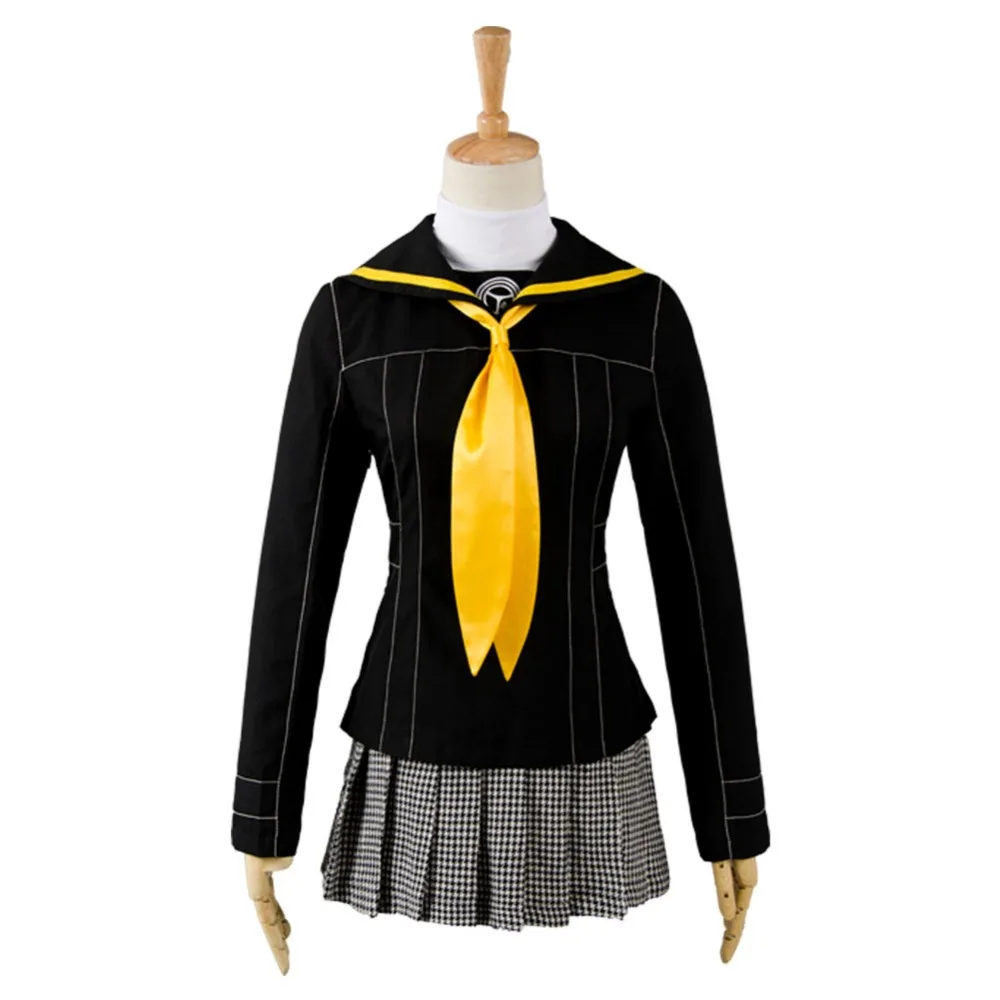 Shin Megami Tensei Costume Persona 4 Cosplay School Uniform Kujikawa ...