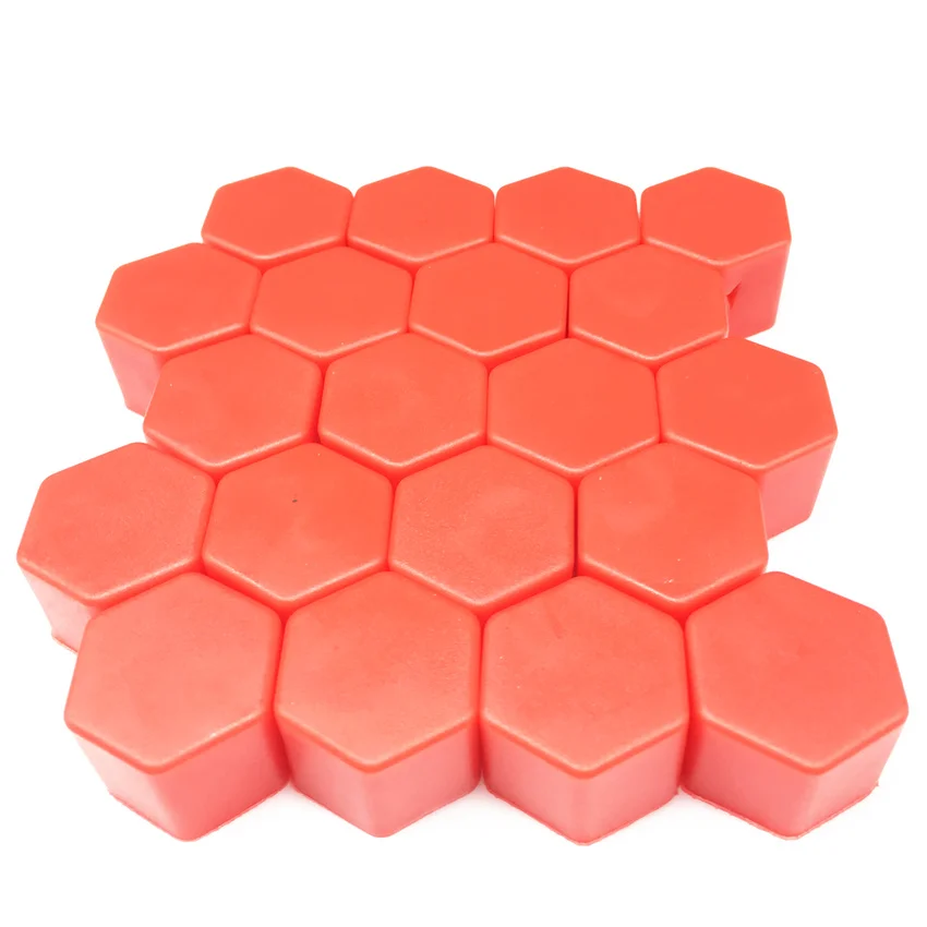 19mm 20pcs Silicon Car Wheel Nuts Covers For BMW X1 X3 X4 X5 X6 1 2 3 5