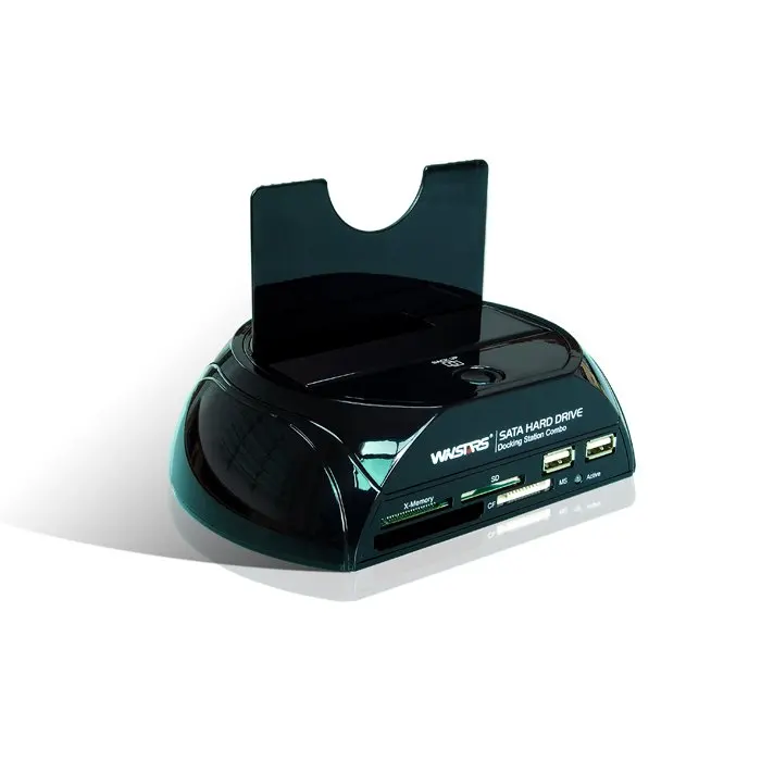 USB3.0 HDD Docking Station with Hub/Card Reader(SATA To PATA optional ...