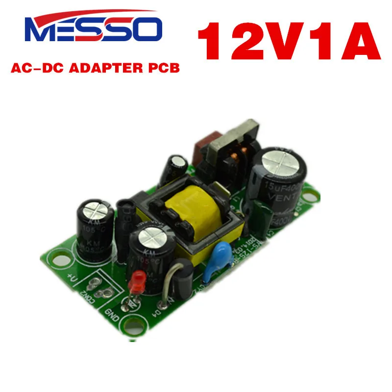 12v 1a Open Frame Ac Dc Adapter Pcb 12v 1000ma Circuit Board Ac-dc - Ac ...