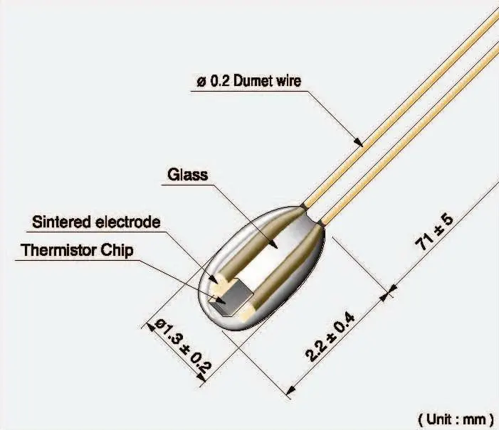 NTC-thermistor-PT3-312-R200-1KOhms-R100-13KOhms-operating-temp-50C-to ...