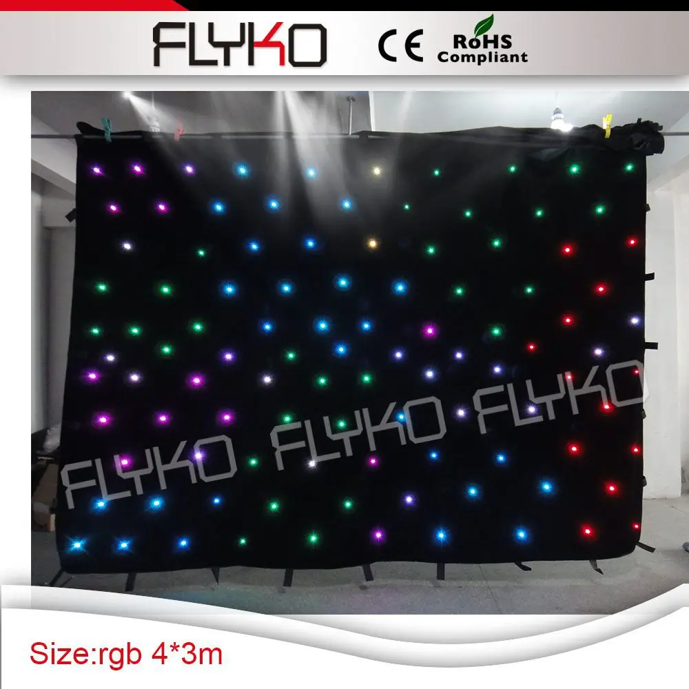 portable-led-dj-booth-housing-stage-backdrop-led-video-cloth-curtain ...