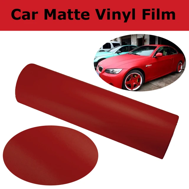 Matte Red Car Paint