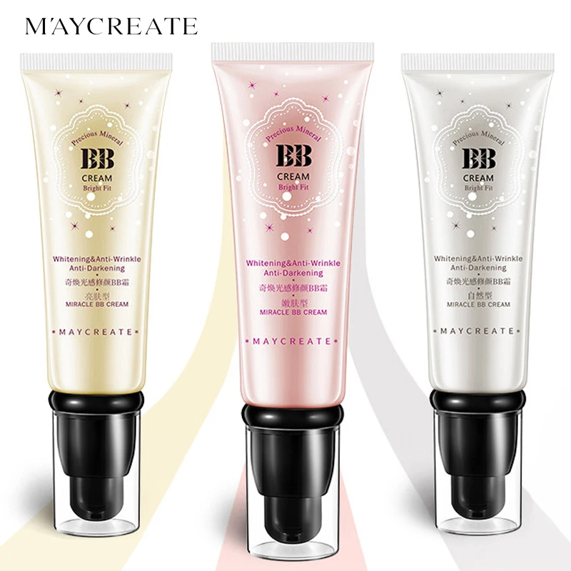 MayCreate Whitening BB Cream Makeup Face Foundation Day Creams ...