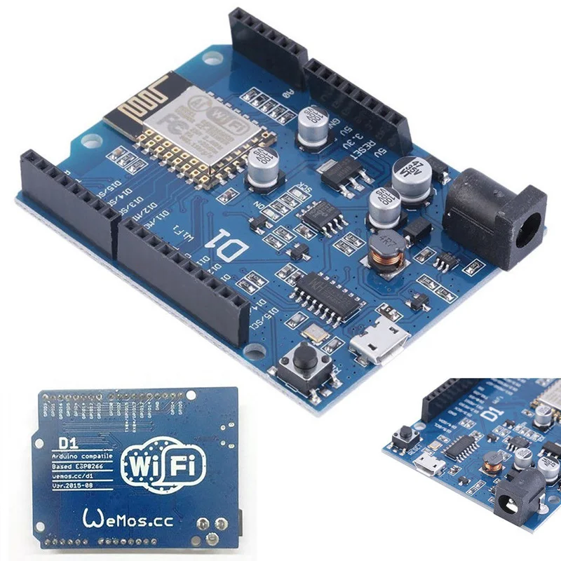 Aliexpress.com : Buy OTA WeMos D1 CH340 WiFi For Arduino UNO 5V 1A R3 ...