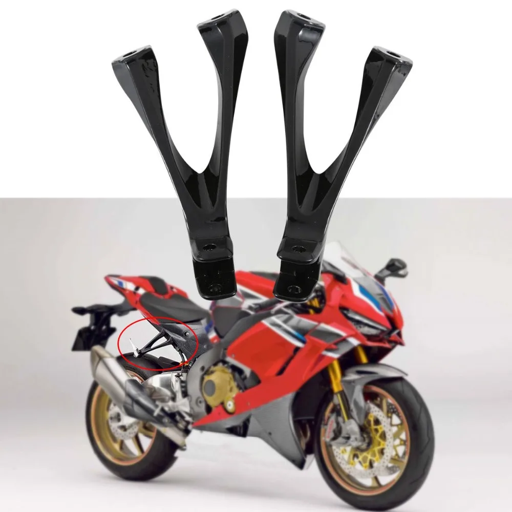 Motorcycle-Rear-passenger-FootPeg-Footrest-Bracket-Footrest-Set-For ...