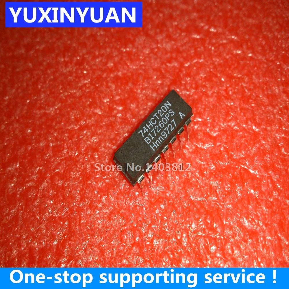 74HCT20N 74HCT20 DIP 14 5PCS|1pcs| - AliExpress