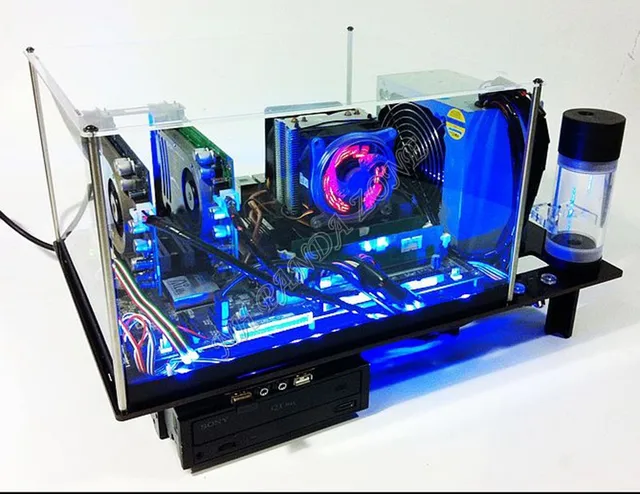 DIY Acrylic Personalization Semi closed Standard ITX M ATX ATX ...