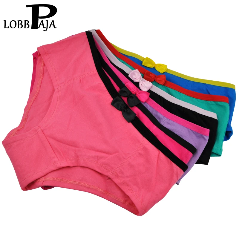Lobbpaja Wholesale Lot 12 Pcs Woman Underwear Ladies Cotton Sexy