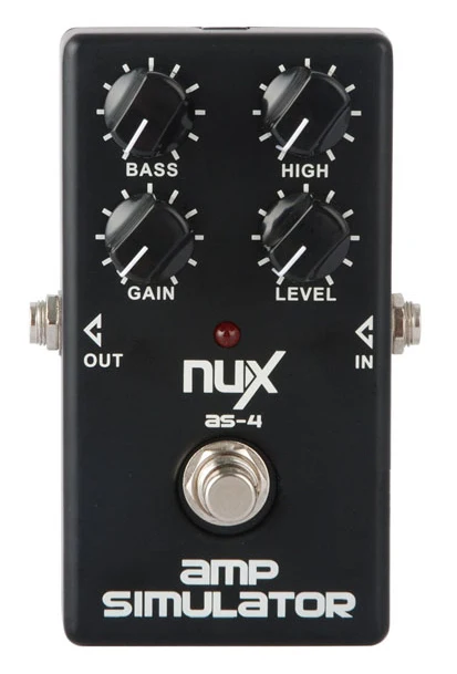 Nux as 4 amplifier simulators