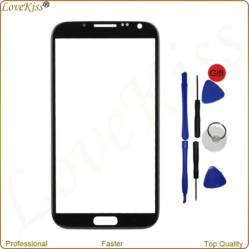 N7100 Front Outer Glass For Samsung Galaxy Note 2 N7100 Touch Screen ...