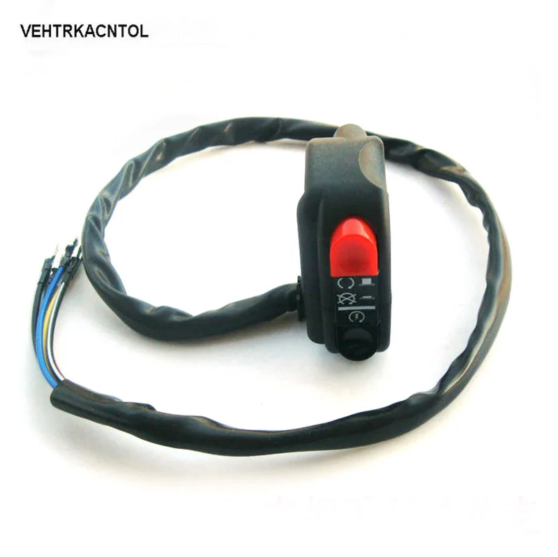 VEHTRKACNTOL 7/8" Atv Scooter Dirt Bike Motorcycle Ignition Engine Stop ...