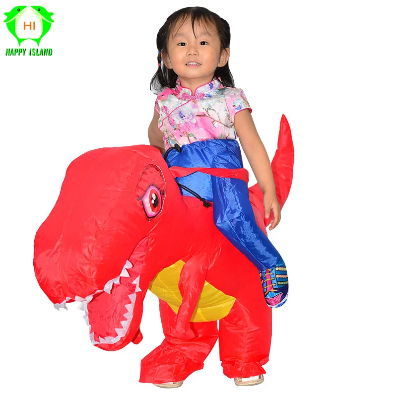 Dinosaur T-Rex Ride Costume For Halloween Birthday Carnival ...