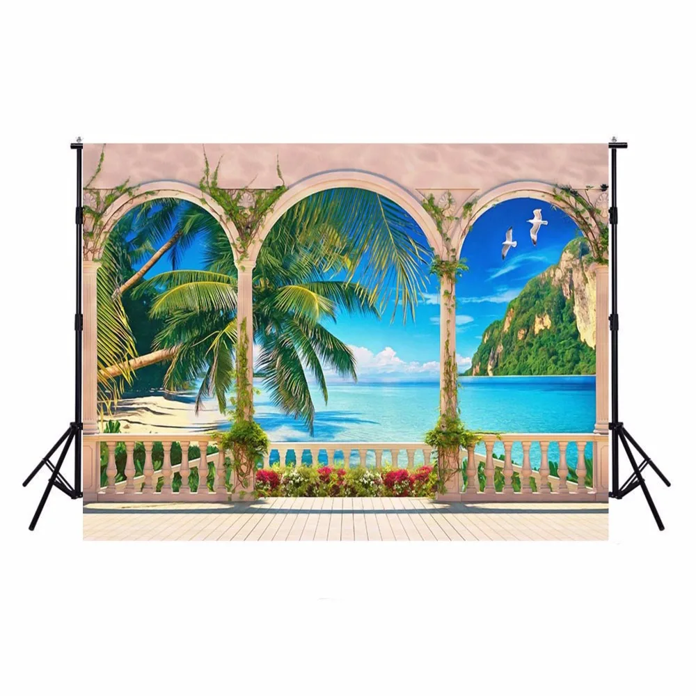 Hot Ocean Photography Backdrops Hawaii Scenery Backdrop For Photography ...