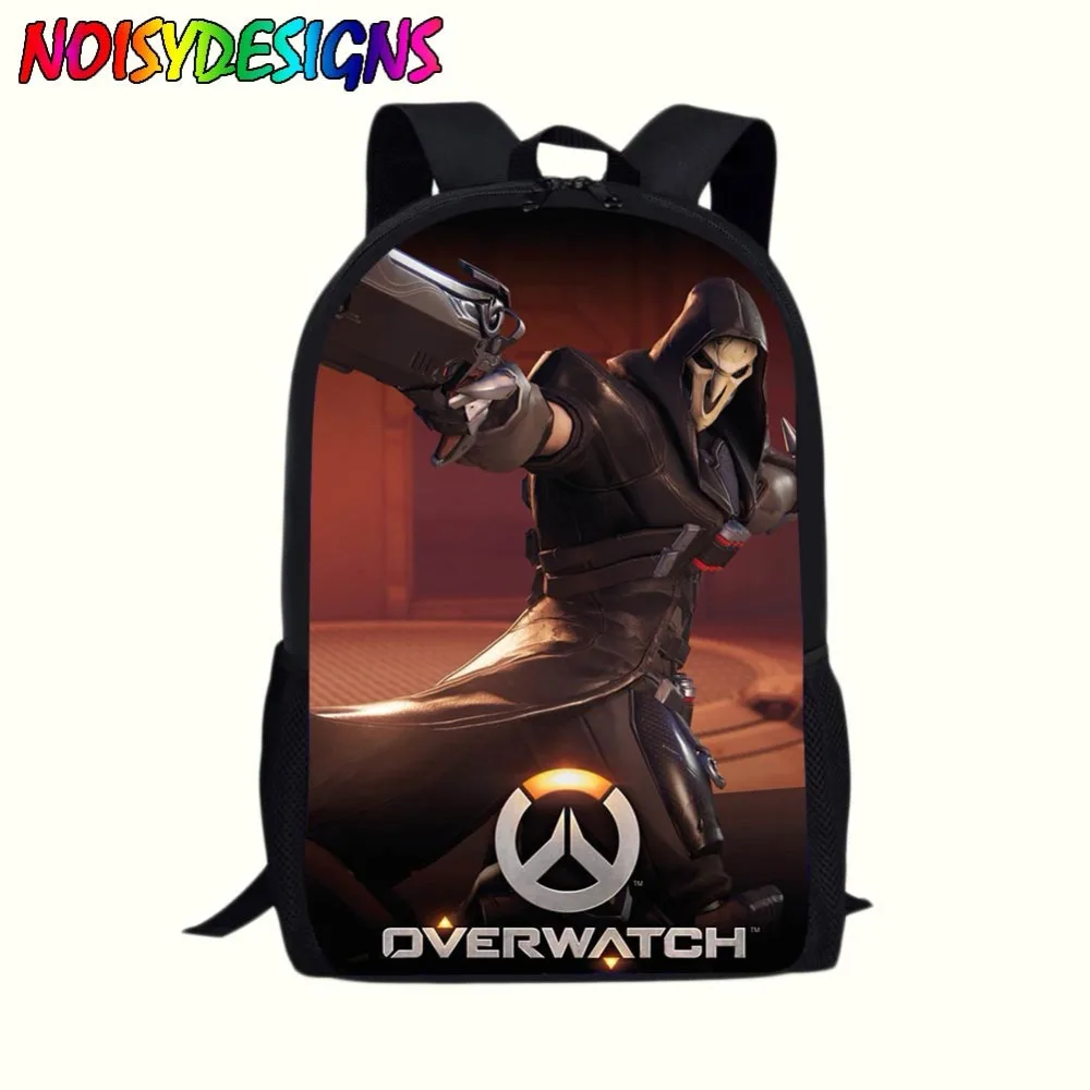 Overwatch Hot Game Backpack Mochila Teenage Girls Bags Children Figure ...