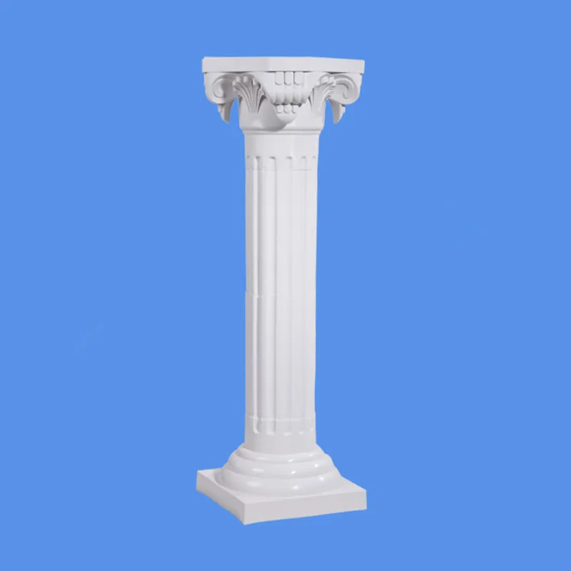 White Plastic Roman Columns Road Cited For Wedding Favors Party ...
