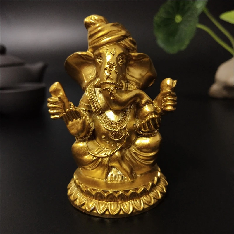 Lord Ganesha Golden Statue
