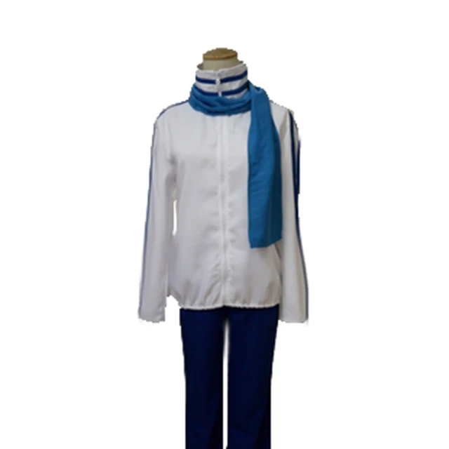 Anime One Piece Koby Cosplay Costume with head piece, glasses and Cloak ...