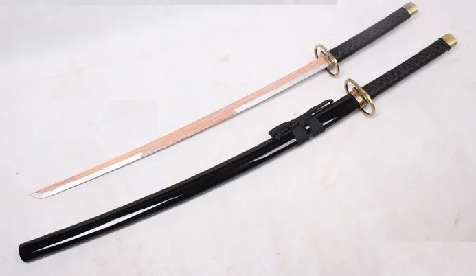 BLEACH Gin Ichimaru zanpakuto Shinso Divine Spear katana wooden sword ...