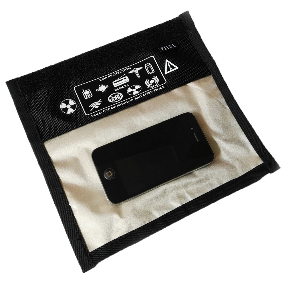 Black Hole Faraday Bag, FOLD TOP OF FARADAY BAG OVER TWICE,Signal ... Black Hole Faraday Bag, FOLD TOP OF FARADAY BAG OVER TWICE,Signal ...
