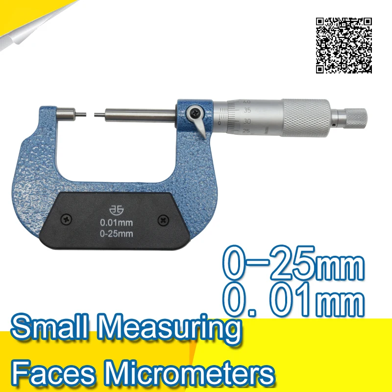 Type A Small measuring faces micrometers 0 25mm 0 1inch outside ...