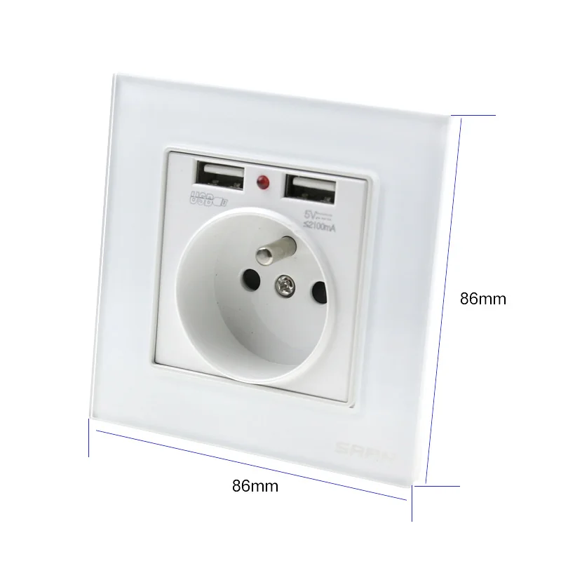 High quality European USB socket export French European socket ...