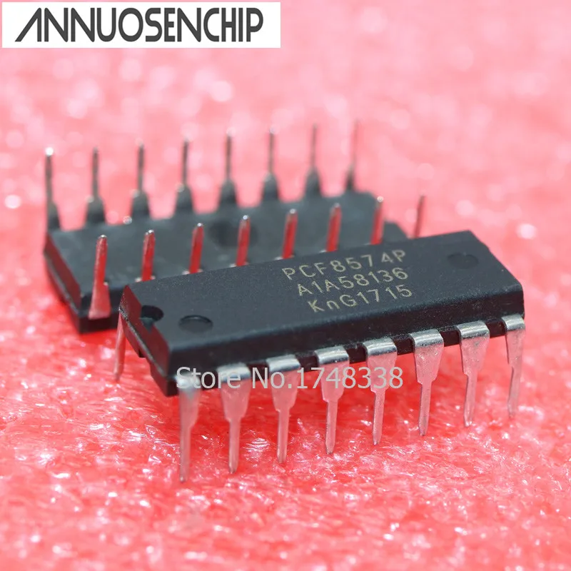 Free shipping 10PCS PCF8574N PCF8574 PCF8574P 8574 DIP 16 NEW ORIGINAL ...