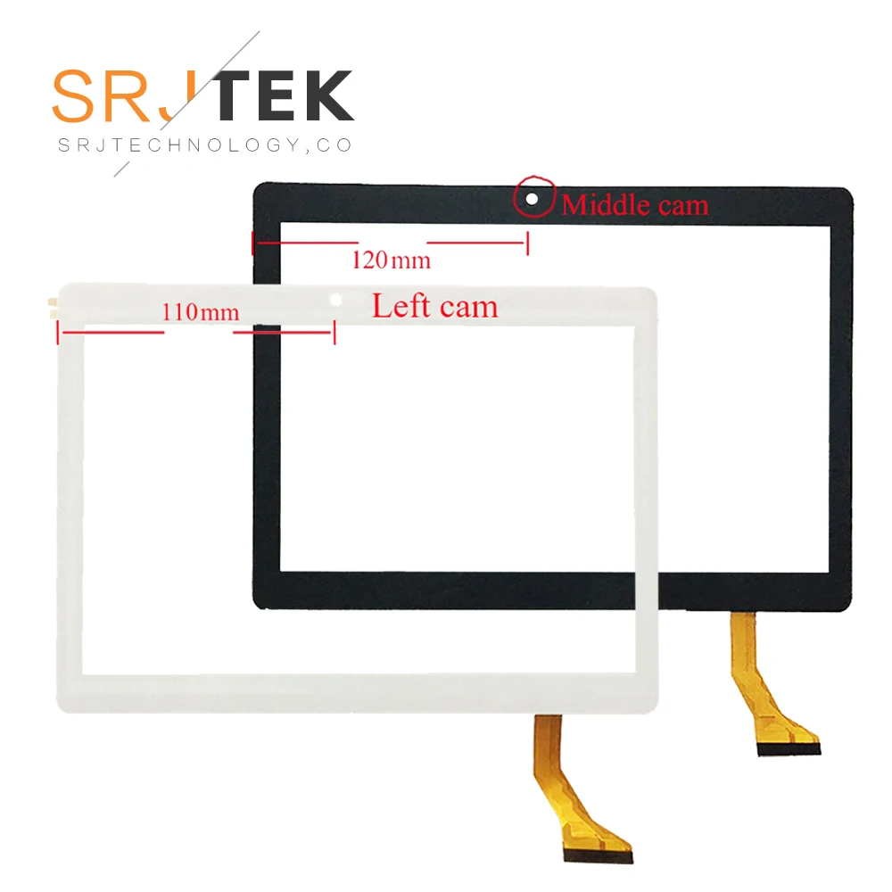 Srjtek 10 "toque para bdf kt107_v01 kt107 v01 3g tablet pc painel da ...