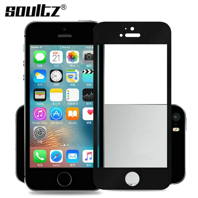 Soultz Color Full Cover 9h 2.5d Anti-scratch Prefmium Tempered Glass ...