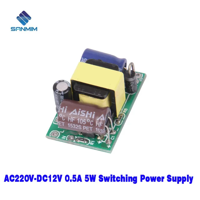 1PCS-AC220V-to-DC12V-500MA-5W-Power-supply-Isolated-switching-power ...
