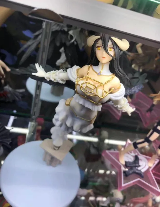 Japnese Anime Overlord Over Lord Statue Albedo Flying Action Figure PVC ...