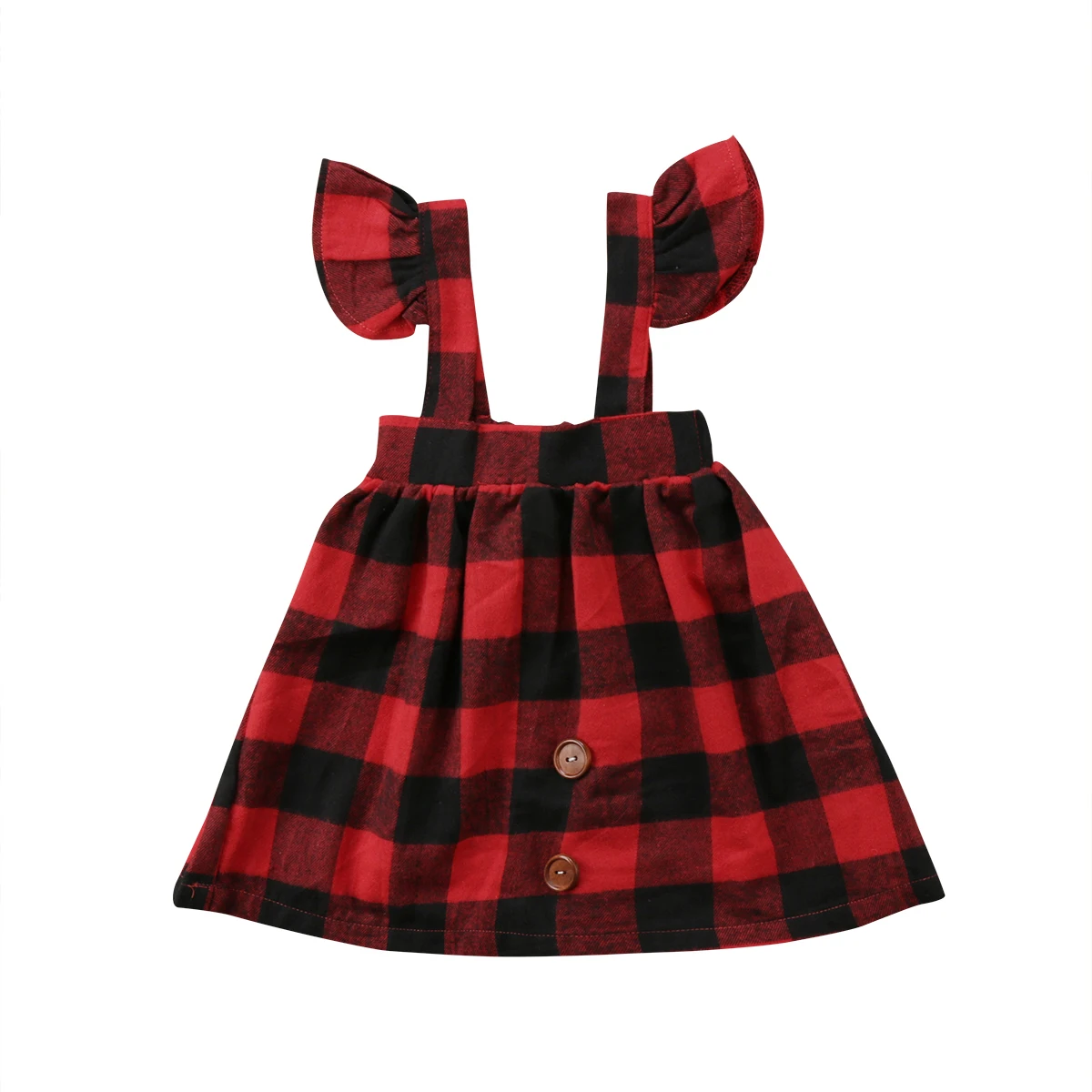 2018 Kids Baby Girl Checked Dresses Sleeve Dress Cotton Clothes|dress ...