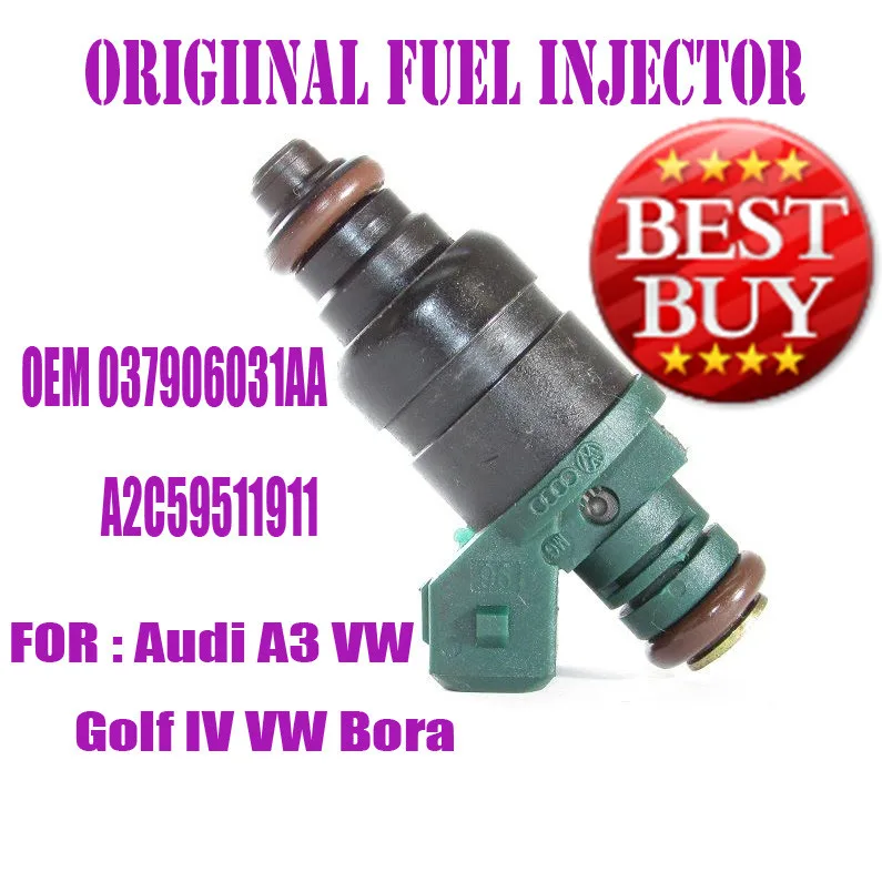 UNA PIEZA A2C59511911 037906031AA Inyector De Combustible ORIGINAL 037 ...