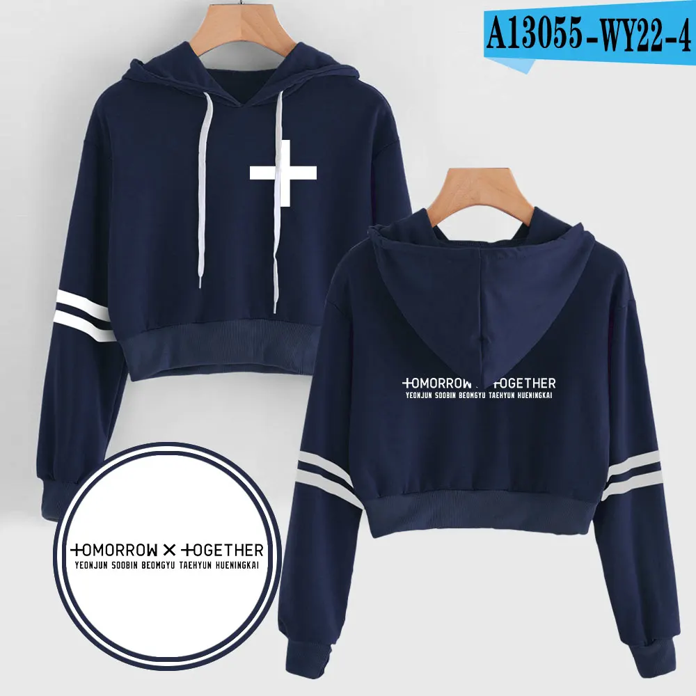 Buy TXT Cropped Hoodies | KpopHeart