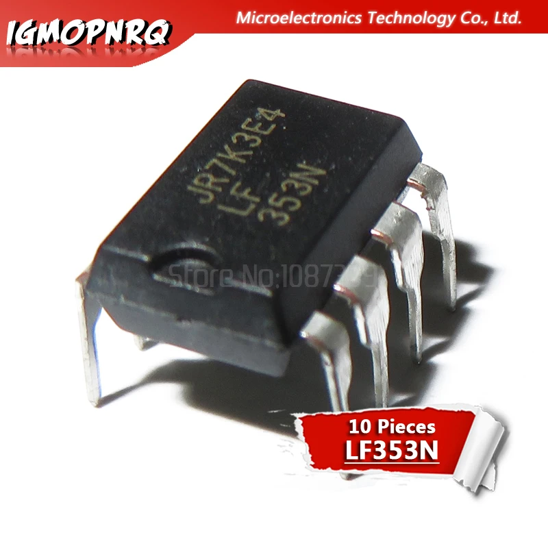 AMPLIFICADOR DE DOBLE operación, 10 piezas LF353N LF353P LF353 LF351N ...