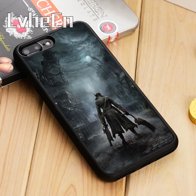 LvheCn Couqe Anime Bloodborne Phone Case Cover For iPhone 5 6 6s 7 8 ...