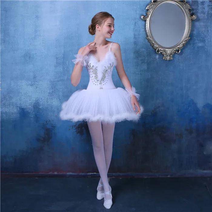 New Professional Platter Tutu Ballet Dress For Girls Swan Lake Adult Leotards Ballet Costumes