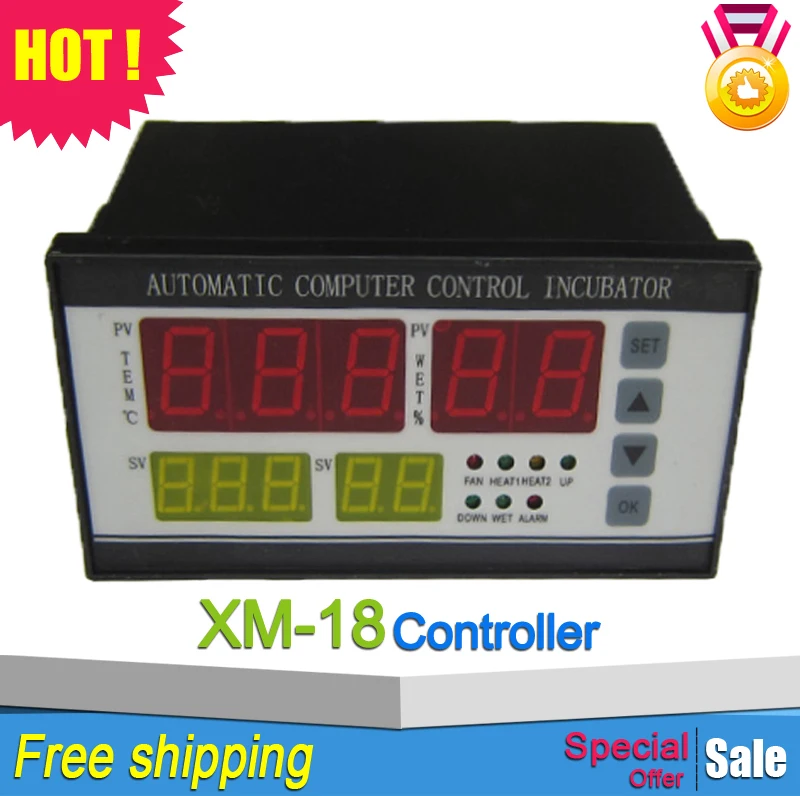 Buy Precisely Control Temperature And Humidity Controller For Incubator Xm 18 7629