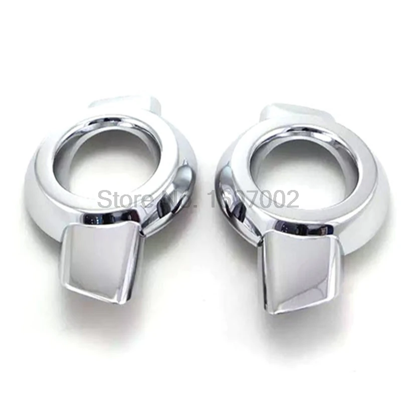 Fit For Renault Kwid 2016 2017 2pcs Chrome Car Exterior Front Fog Light ...