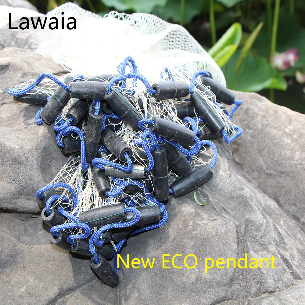 Lawaia Net Eco Fishing Nets No Ring Heavy Large Ultimate Fish Net White ...