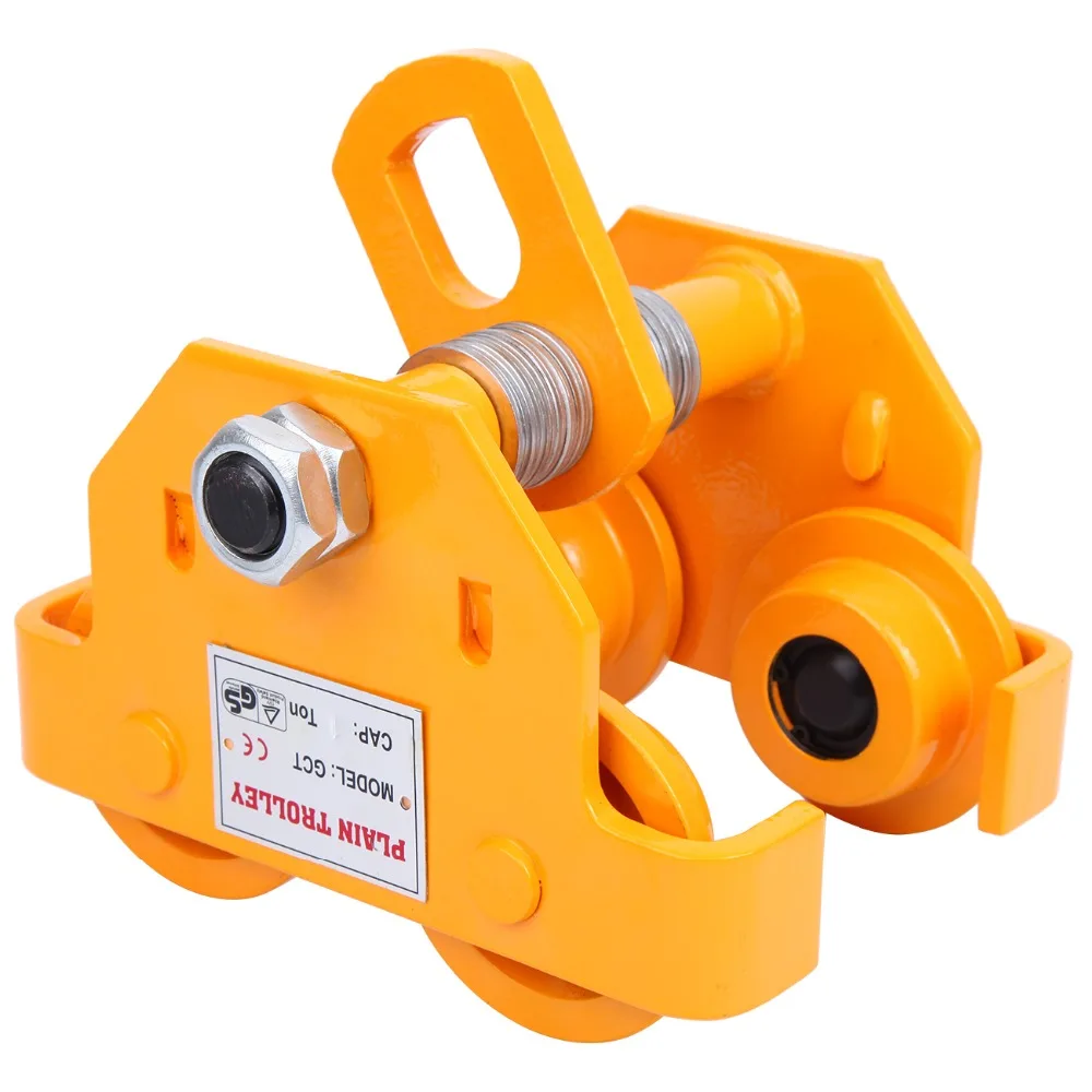 100kg Trolley Manual Hand Monorail Trolley Crane For Lifting Chain ...