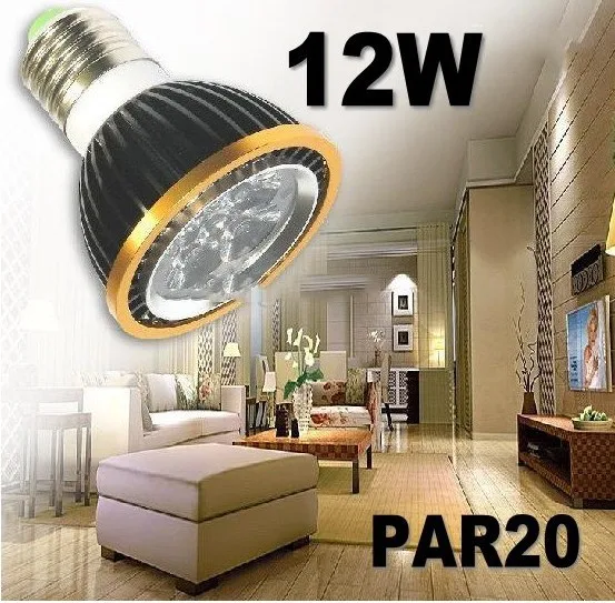 Par20 Led Lamp E27/gu10/e14/mr16/b22 Spotlight Par 20 4x3w 12w 5*3w 15w ...