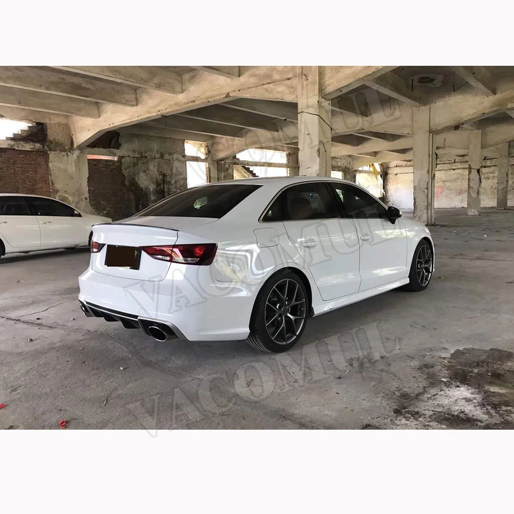 PP Material Wide Body Kit Front Lip Bumper Rear Hugger Back diffuser ...