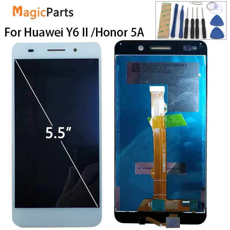 Pantalla táctil LCD para Huawei Y6 II 2 CAM L21 Honor 5A, montaje de ...