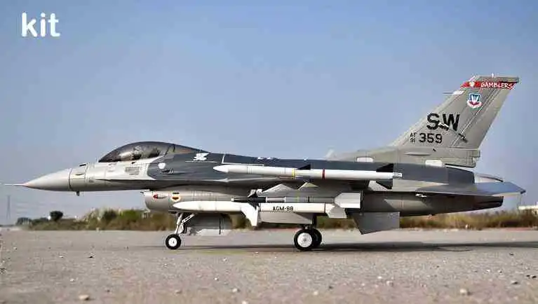 Freewing F 16 90 mm F16 fed rc jet plane Kit formato Fighting falcon F ...
