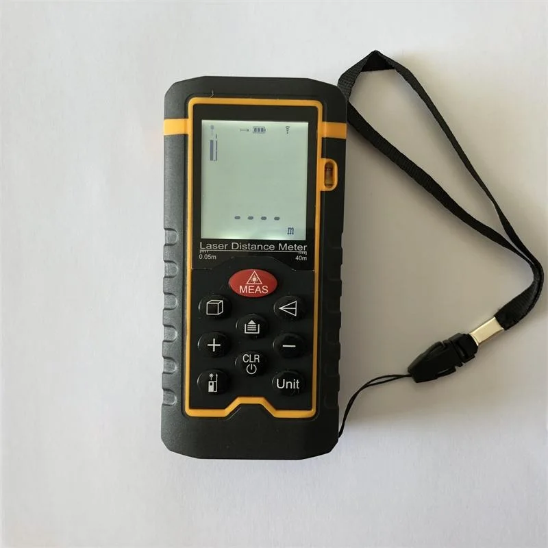 Laser Distance Meter 100m 328ft Laser Rangefinder Measurer HT 100 Range ...