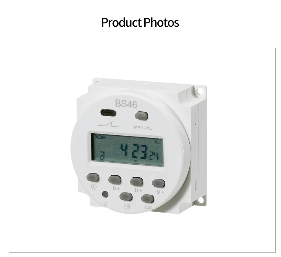 AC 220V Digital Programmable Power Timer Switch.