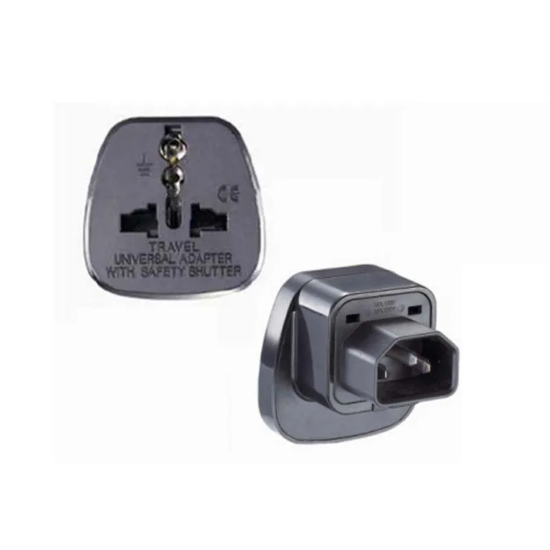 Iec 320 C14 To Universal Power Adapter Convert Plug Socket Pdu Server Ups Converter C14 To